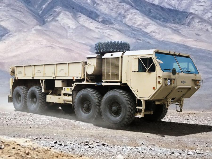 Oshkosh HEMTT A4 Cargo Truck в кузове M977A4 2011 года выпуска. Фото 2. VERcity